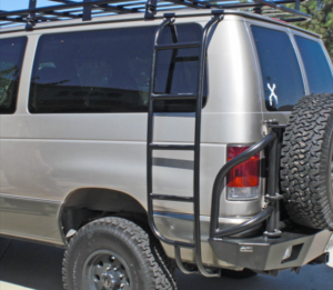 1992+ Ford E-Series Side Ladder - Country Offroad