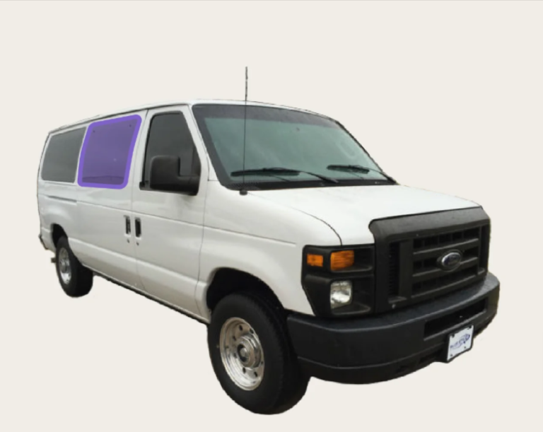 1992-2014 Ford Econoline – Slider Door Window Shade - Country Offroad